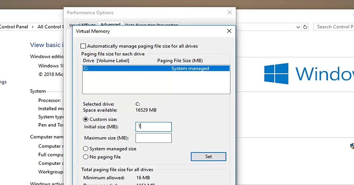 Aumento De La Memoria Virtual ErrorTools aumento-de-la-memoria-virtual-errortools
