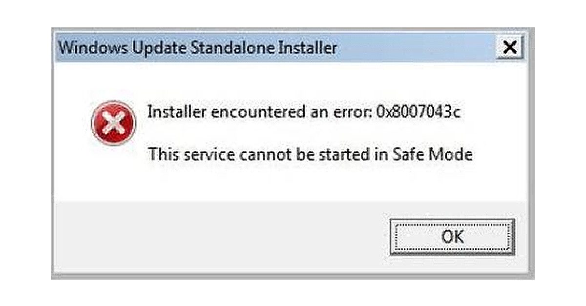 如何修复 0x8007043c 错误代码 - ErrorTools