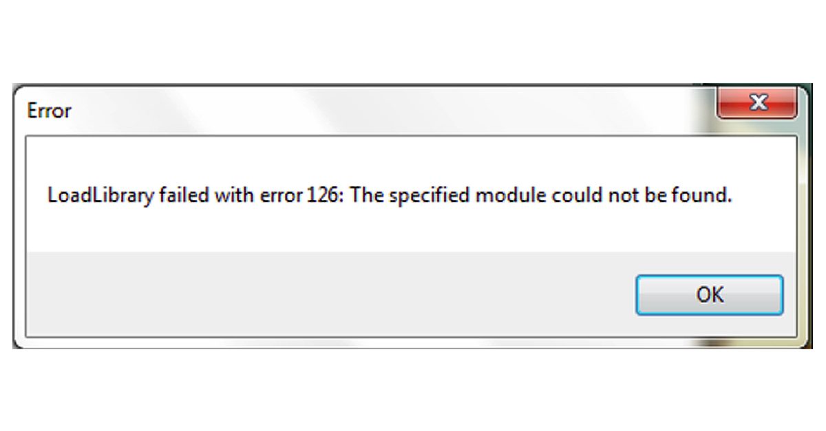 Soluciones rápidas para reparar el error 126 - ErrorTools
