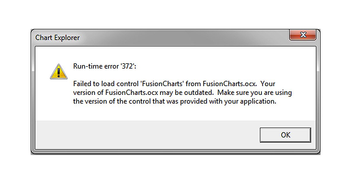 Cómo resolver el error de tiempo de ejecución 372 - ErrorTools
