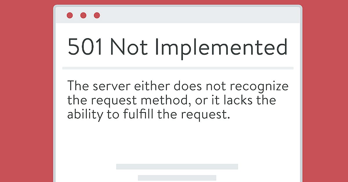 A 3 Step Diy Guide To Repairing Error 501 Errortools 