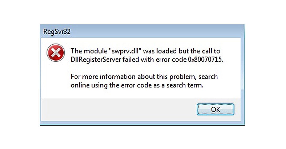 Repair Error Code 0x80070715 in 3 Simple Steps - ErrorTools