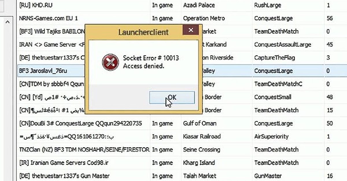 Una guía para corregir rápidamente el error 10013 - ErrorTools