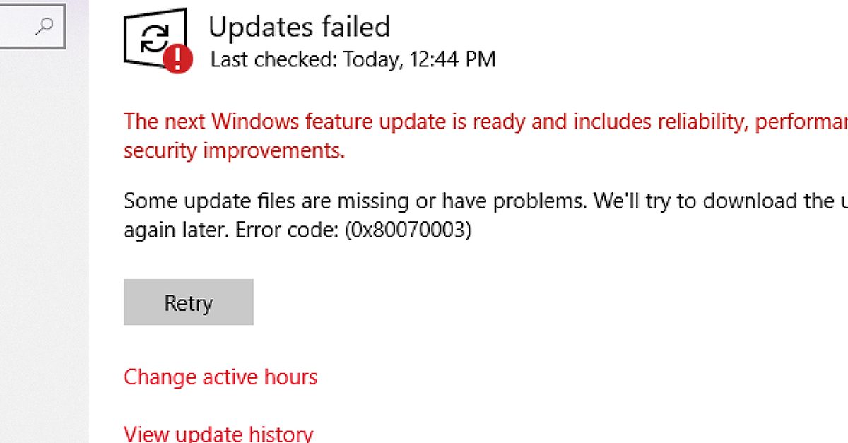 A Quick Guide to Resolving Error 0x80070003 - ErrorTools