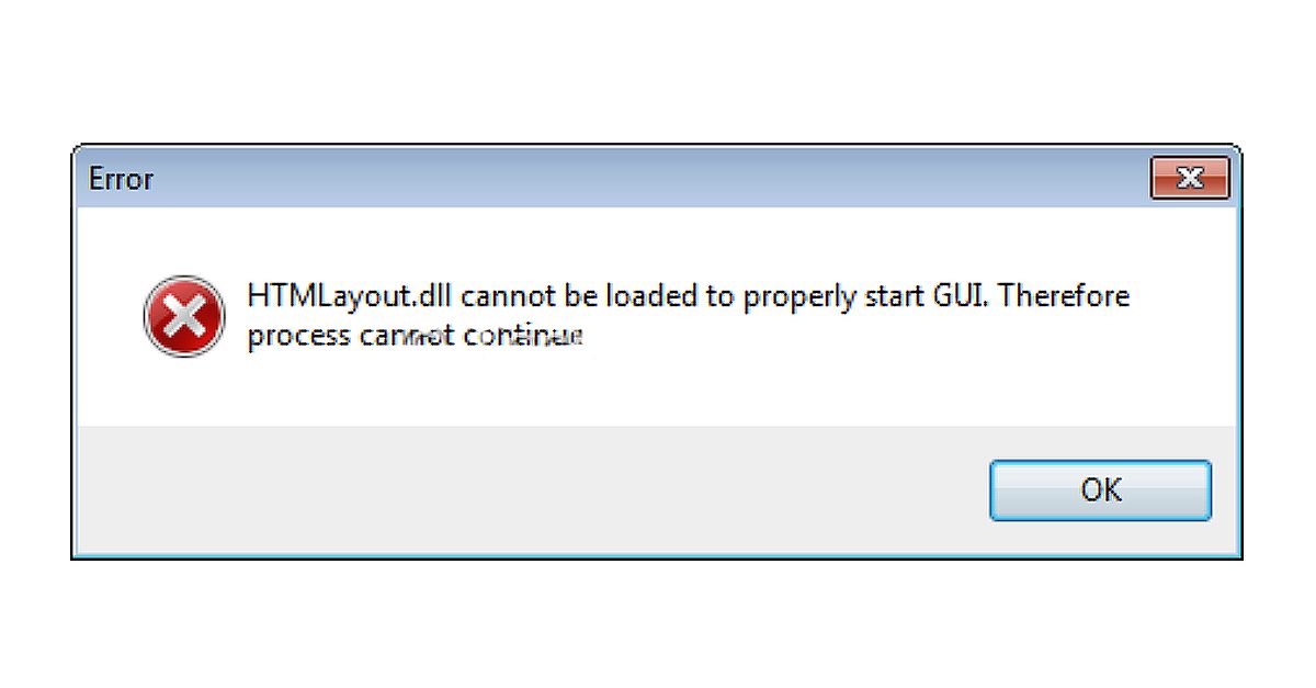 How to Fix Htmlayout.dll Error - ErrorTools