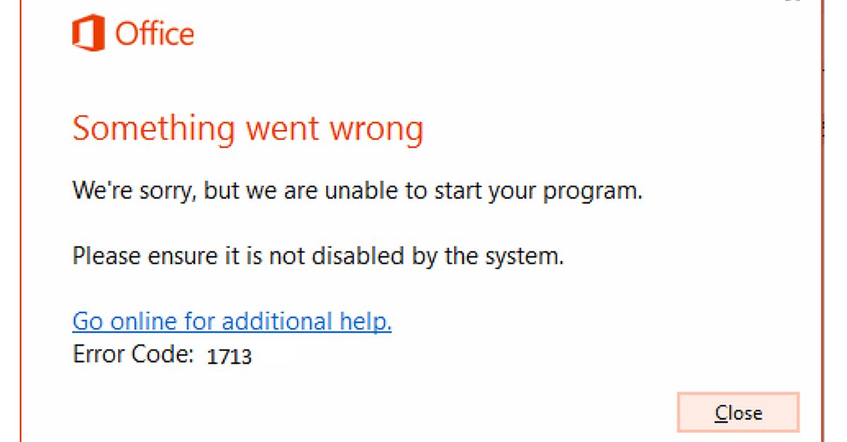 A Quick Guide to Resolving Error 1713 - ErrorTools