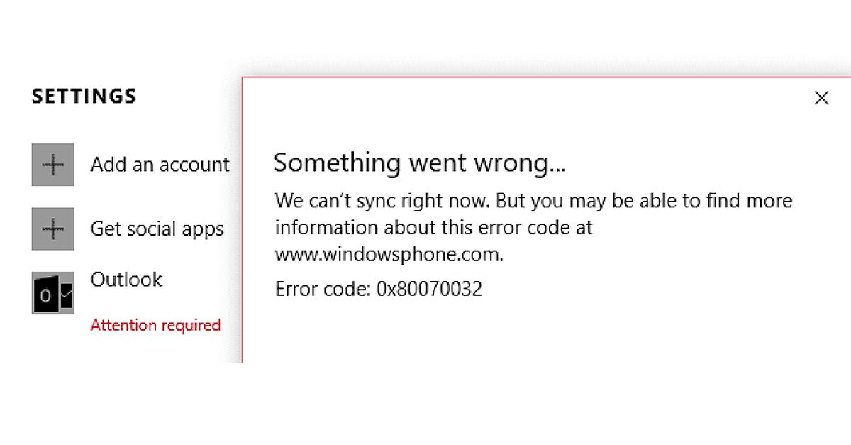 如何修复 Windows 10 错误代码 0x80070032 - ErrorTools