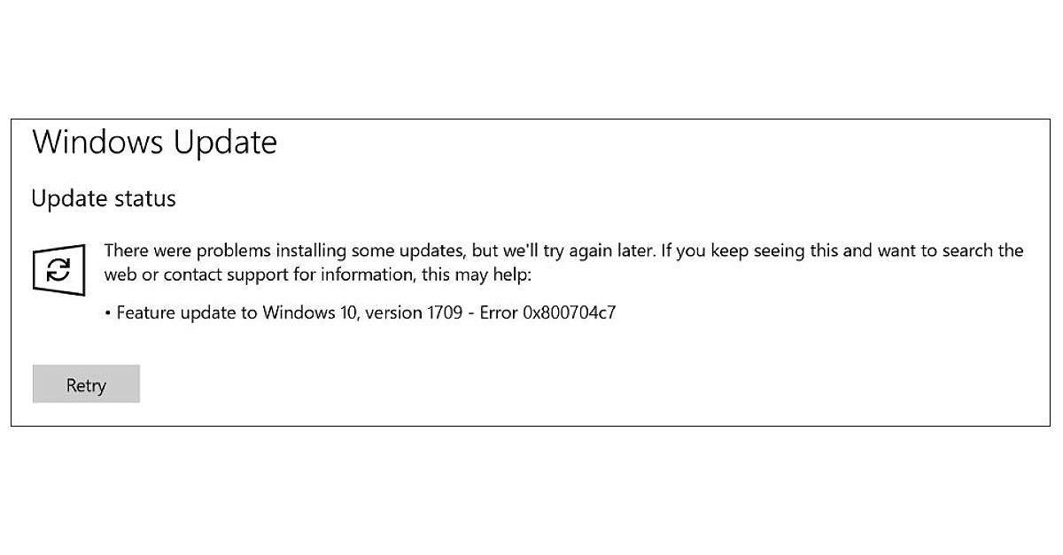 Foutcode 0x800704c7 in Windows 10 oplossen - ErrorTools