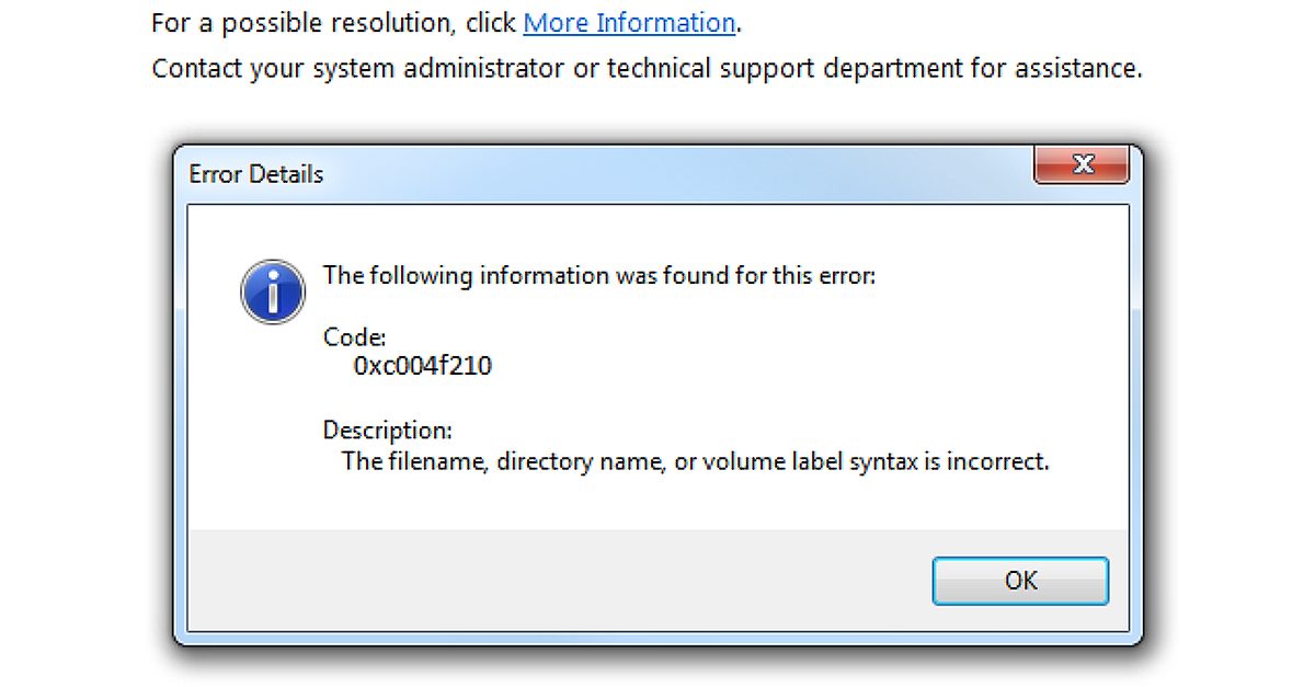 How to Fix Error Code 0xc004f210 in Windows 10 - ErrorTools
