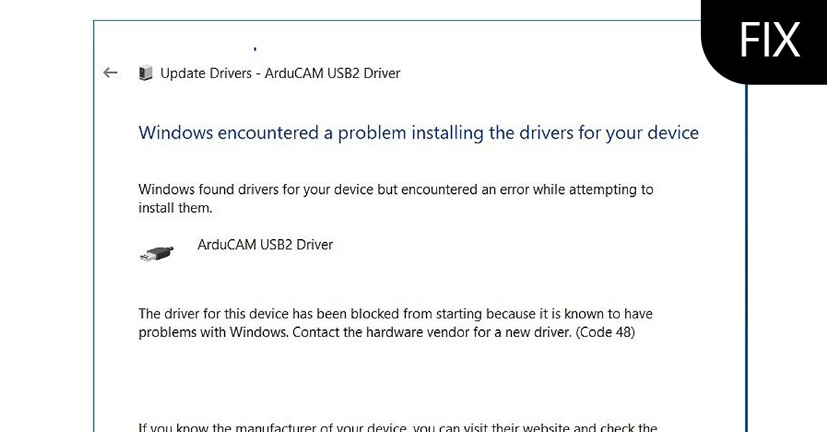 4 Methods of Fixing Error Code 48 - ErrorTools