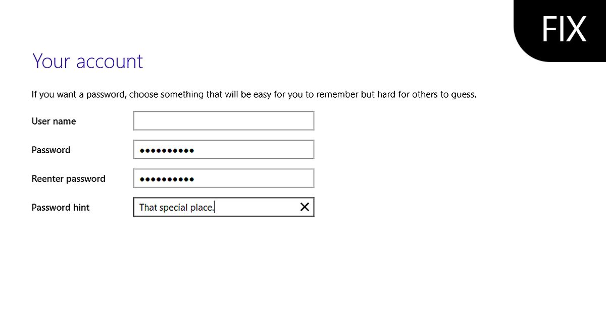Cannot Create User Account During Out Of Box Experience or Sign In, Non ...