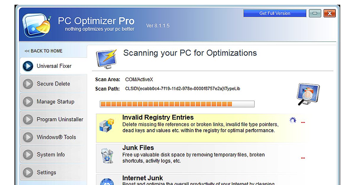 Guide How to Remove PCOptimizerPro - ErrorTools