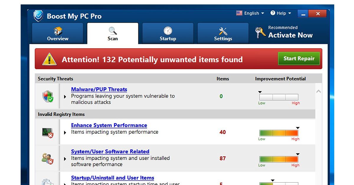 How to remove Boost My PC From Your System - ErrorTools