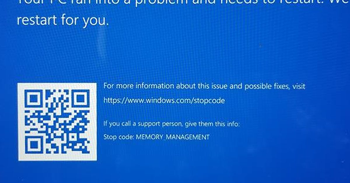 উইন্ডোজে মেমরি ত্রুটি 0x0000001A ঠিক করুন - ErrorTools