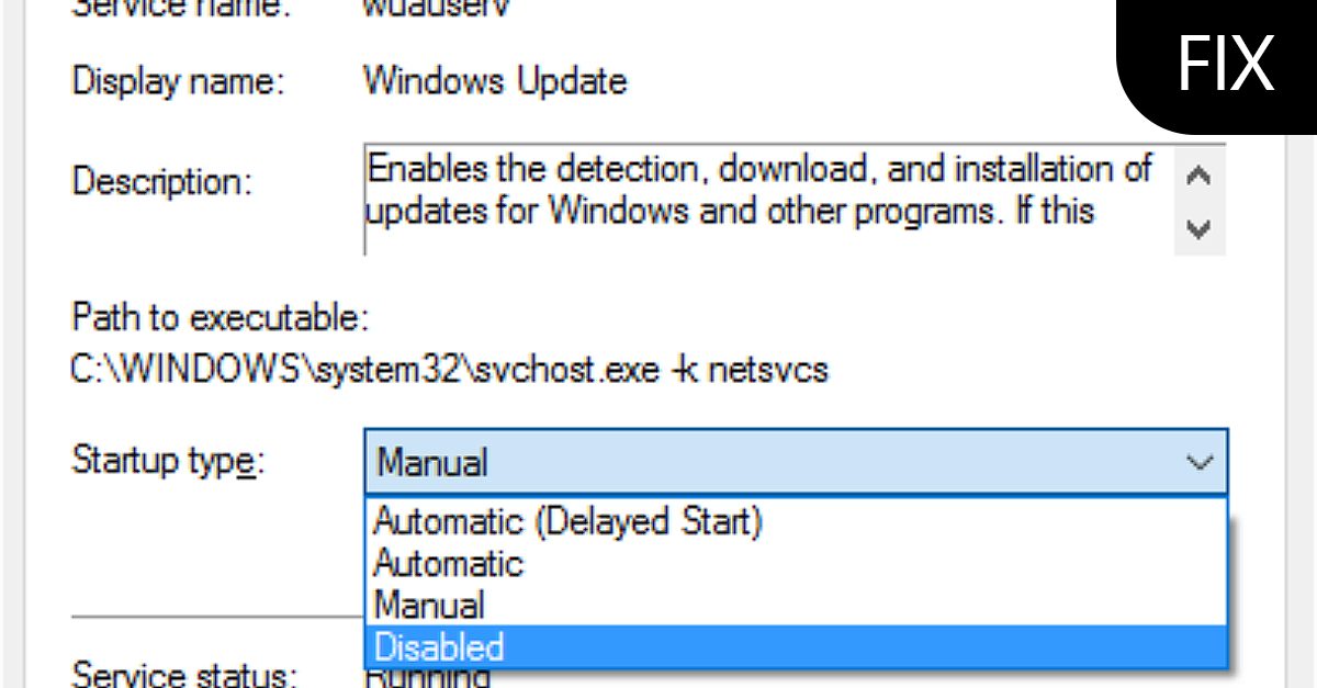 Win Update 关闭后会自动启用 - ErrorTools