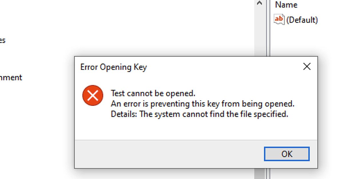 修复在 Windows 中访问注册表时出错 - ErrorTools