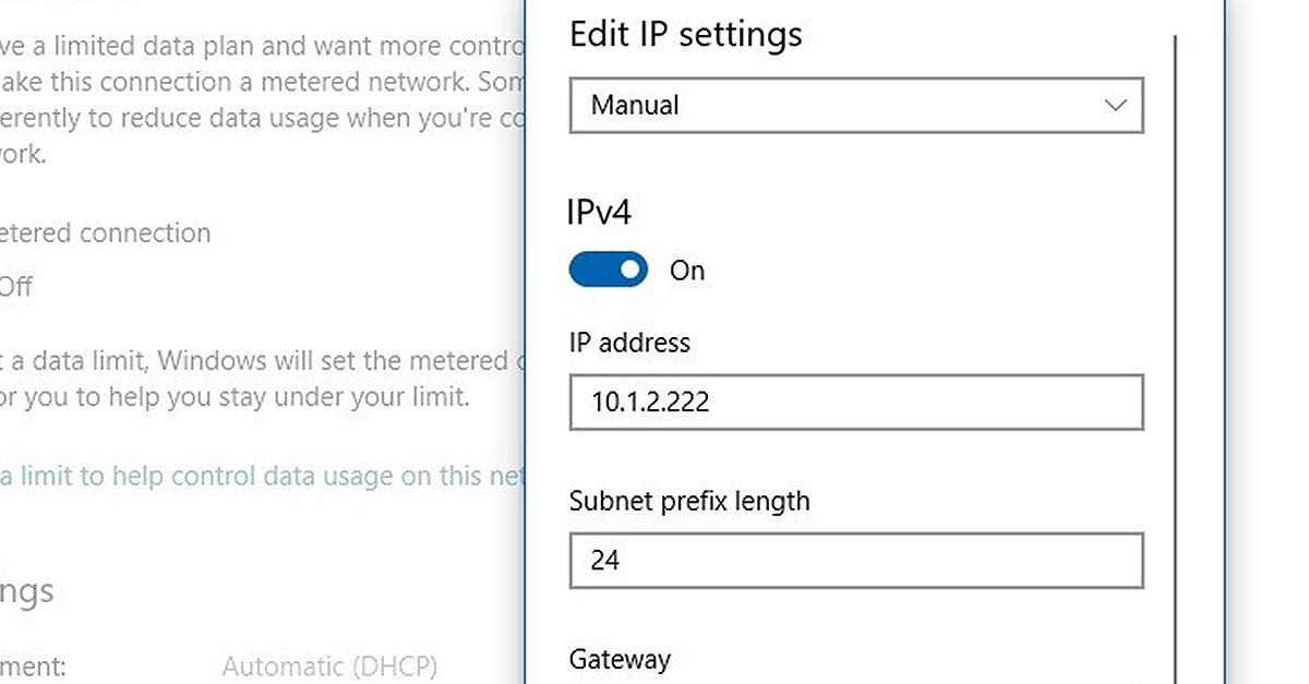 Setting a Static IP Address in Windows 10 - ErrorTools