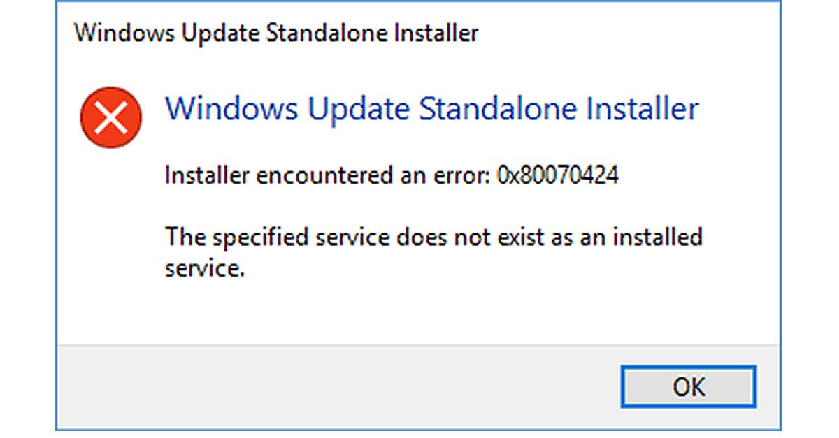 Fix Update and MS Store Error code 0x80070424 - ErrorTools