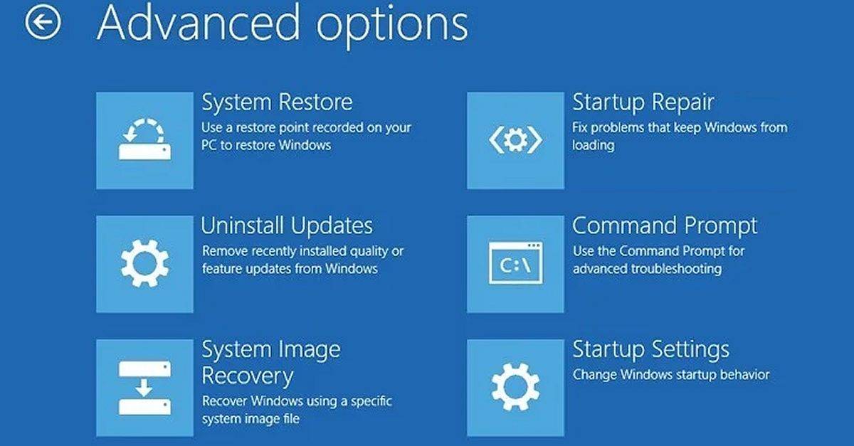 Use the Installation Media to Repair or Boot - ErrorTools