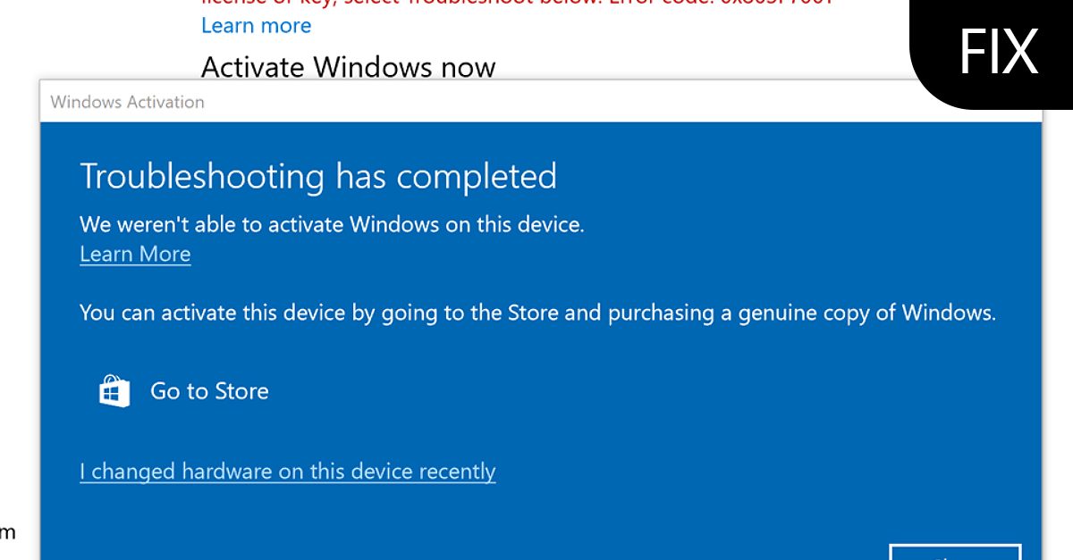 Fix Windows Activation error code 0xC004F078 - ErrorTools