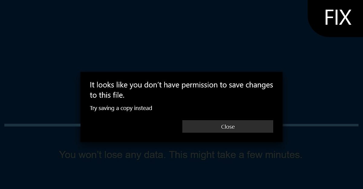 Cannot save media from Microsoft Photos - ErrorTools