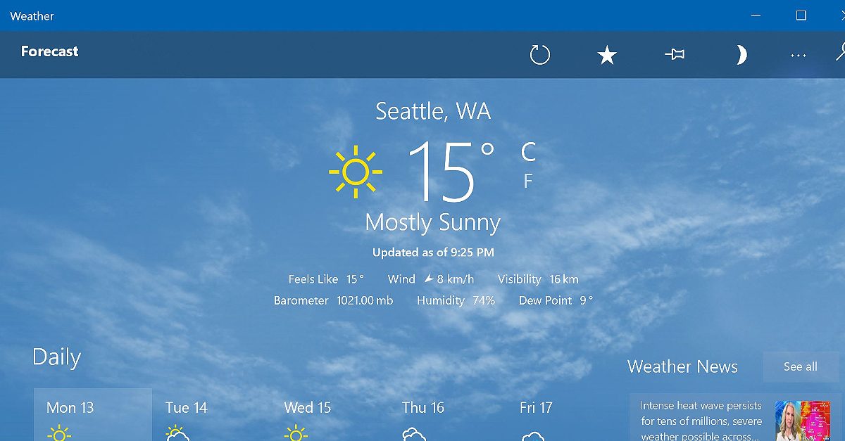 Uninstalling the Weather App in Windows - ErrorTools