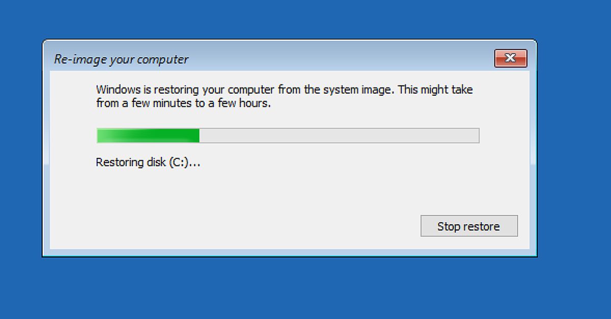 System Restore gets stuck or hangs up - ErrorTools