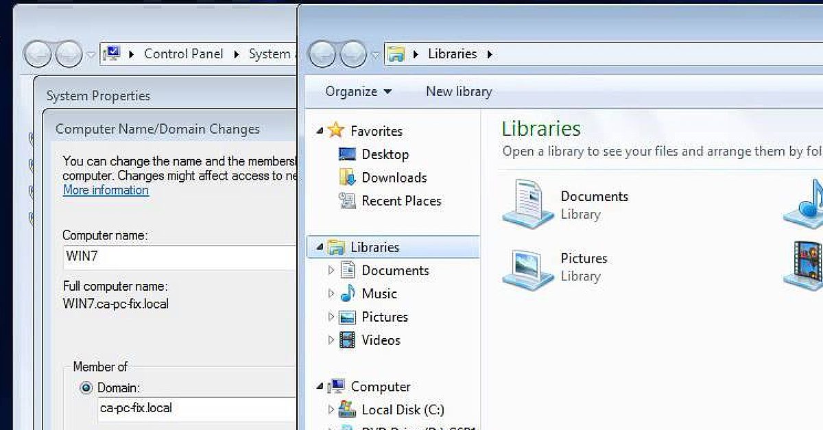 Remover ou ingressar em um domínio do Windows - ErrorTools