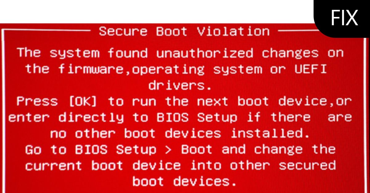 The system found unauthorized changes - ErrorTools