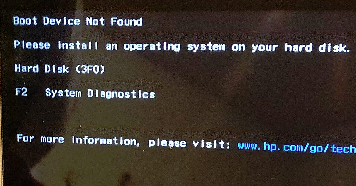 修复 Windows 中未找到引导设备错误 - ErrorTools