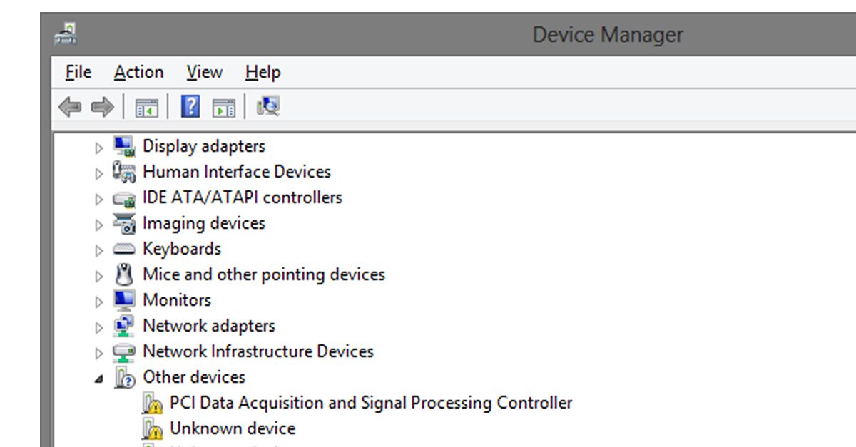 What driver to use inside Windows - ErrorTools