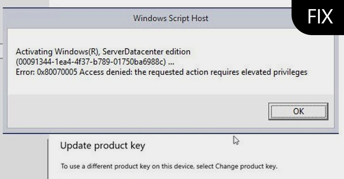 Fix Windows Activation Error 0x80070005 - ErrorTools