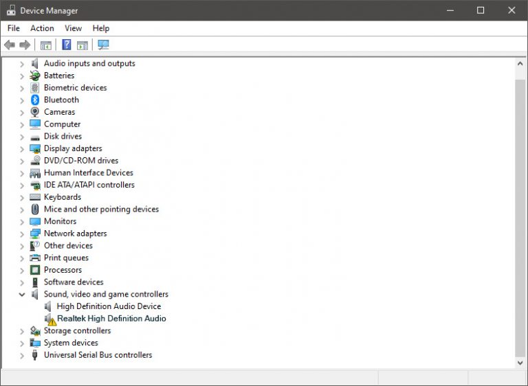 Fix Realtek HD audio driver issue - ErrorTools