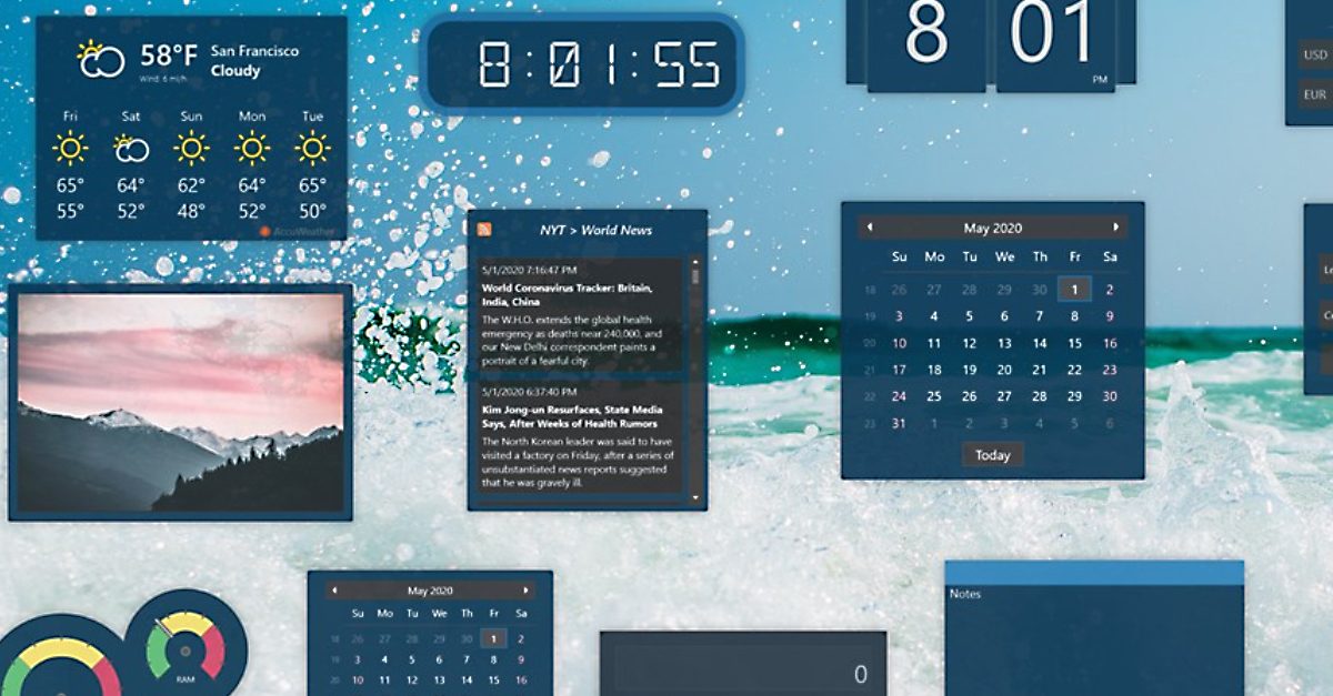 Widgets de escritorio en Windows 10 - ErrorTools