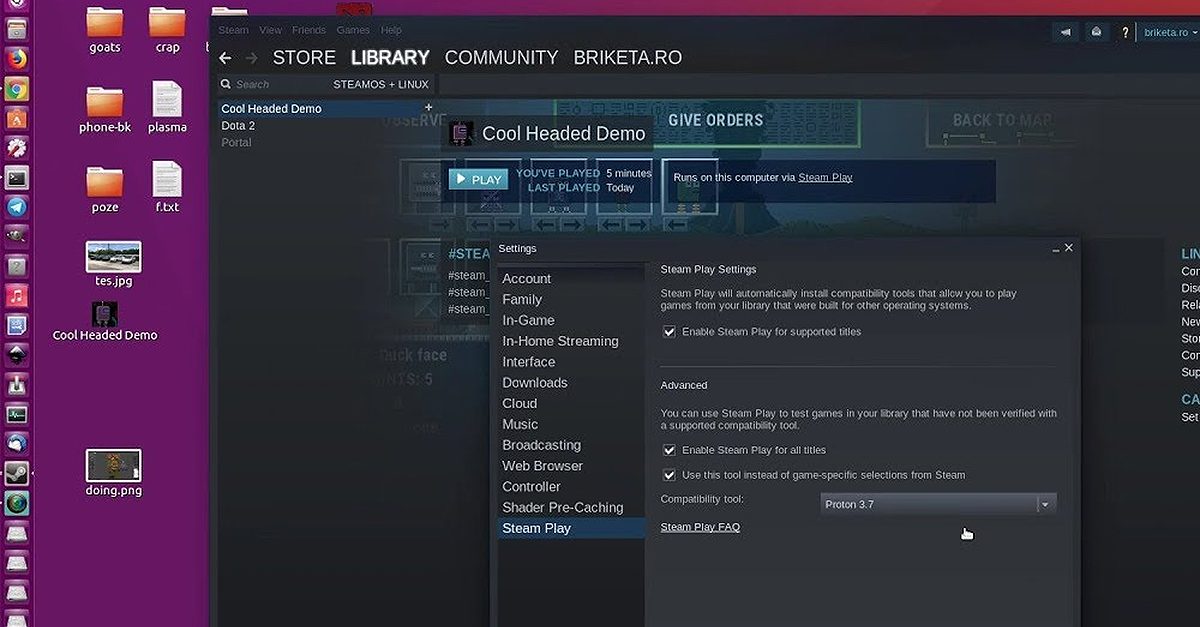 Linux에서 Windows 게임을 실행하는 Steam Proton - ErrorTools