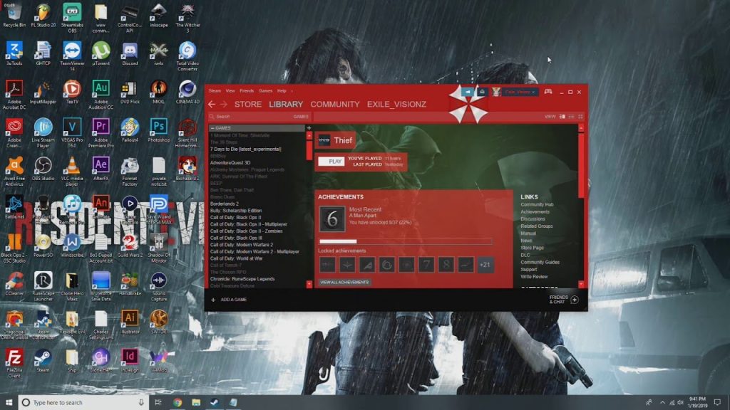 How to personalize STEAM with custom skin - ErrorTools
